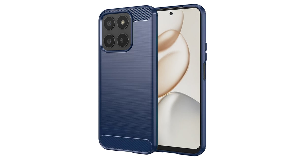TPU gél tok "Brushed Carbon" Honor 400 Smart / Honor X7d 4G / X7d 5G ...