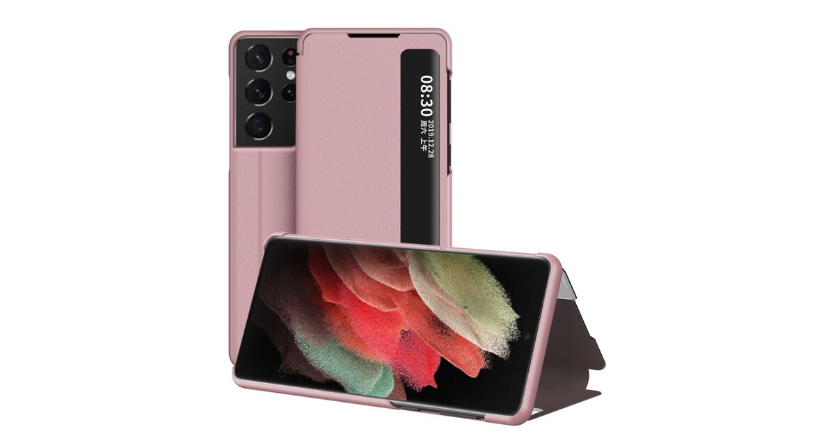 Nyitható tok "Side View" Samsung Galaxy S21 Ultra készülékekhez ...