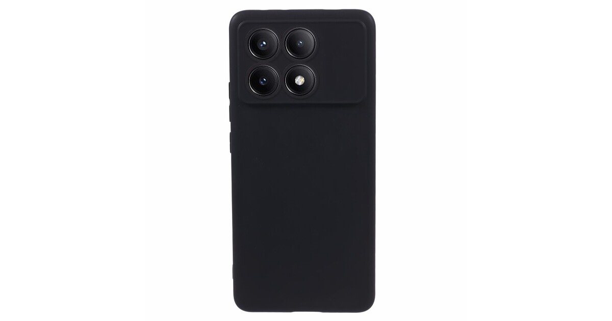TPU gél tok Poco X6 Pro készülékekhez - fekete - Gizzmo.hu
