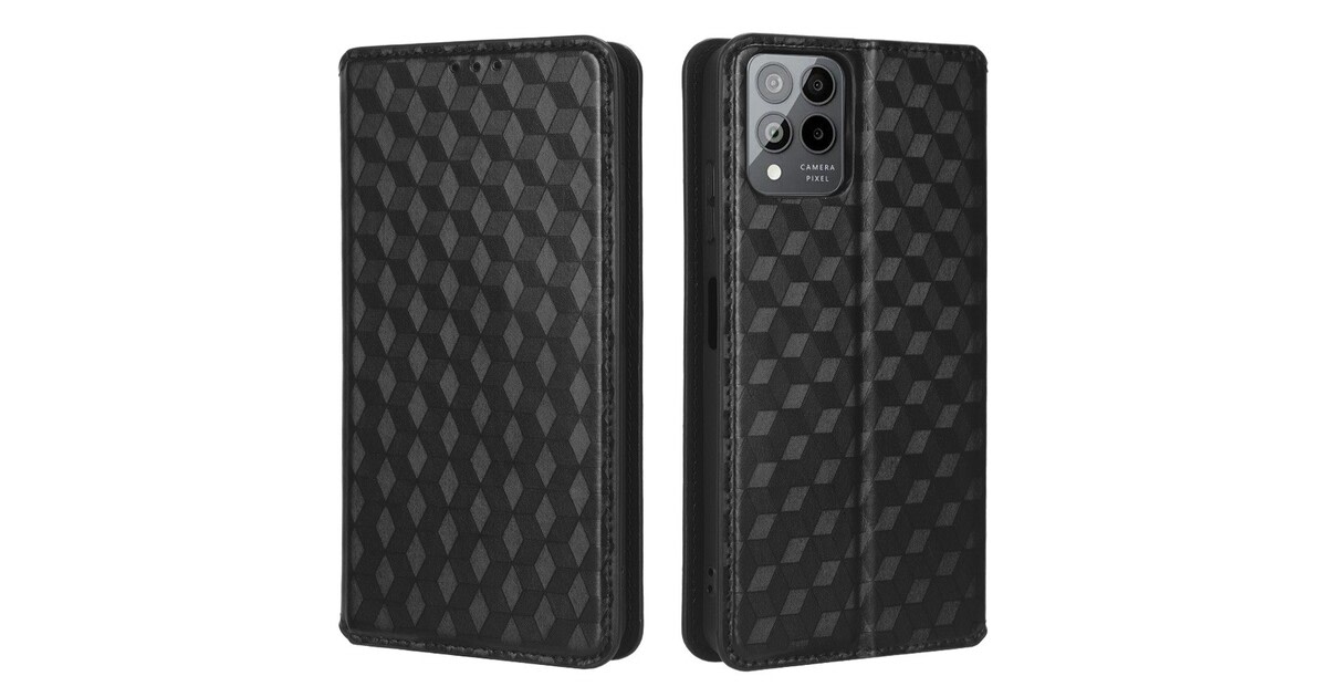 Nyitható tok "Rhombus" Telekom T Phone Pro / REVVL 6 Pro készülékekhez ...