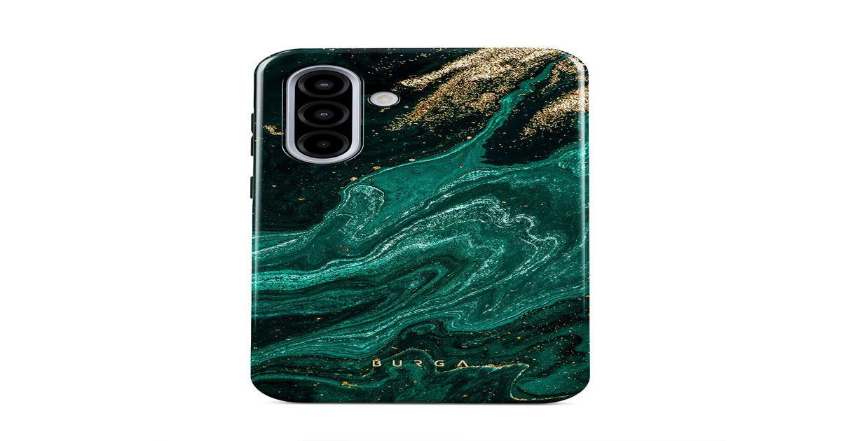 Prémium Burga Tough "Emerald Pool" tok Samsung Galaxy A36 / Galaxy A56 ...